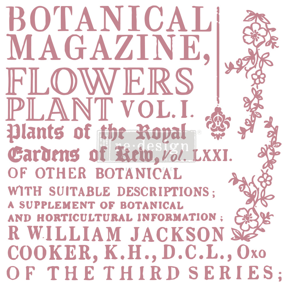 I stamped STAMPS - Botanical Encyclopedia – Scandic Craft